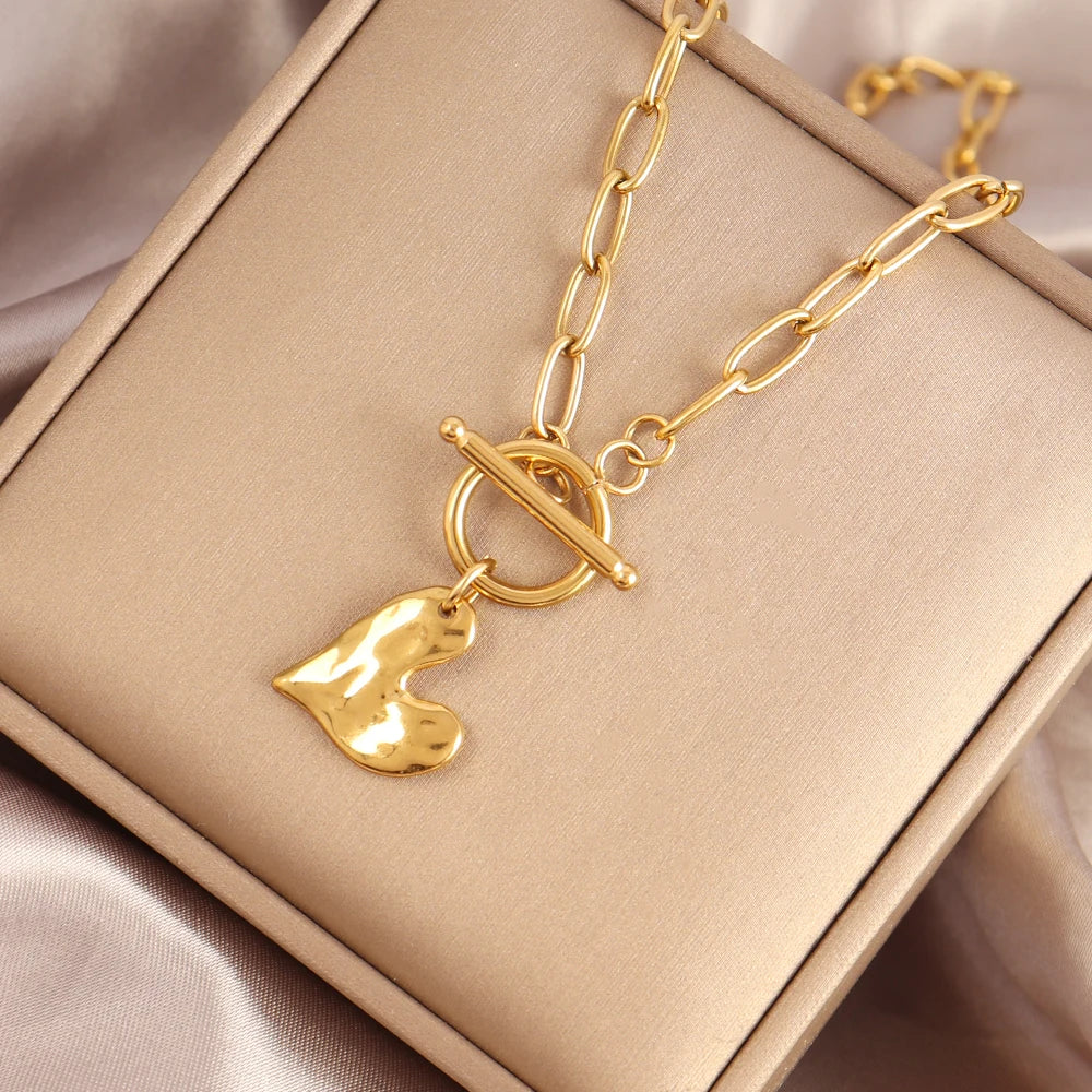 Rocío™ | Collar corazón artesanal – Elevana